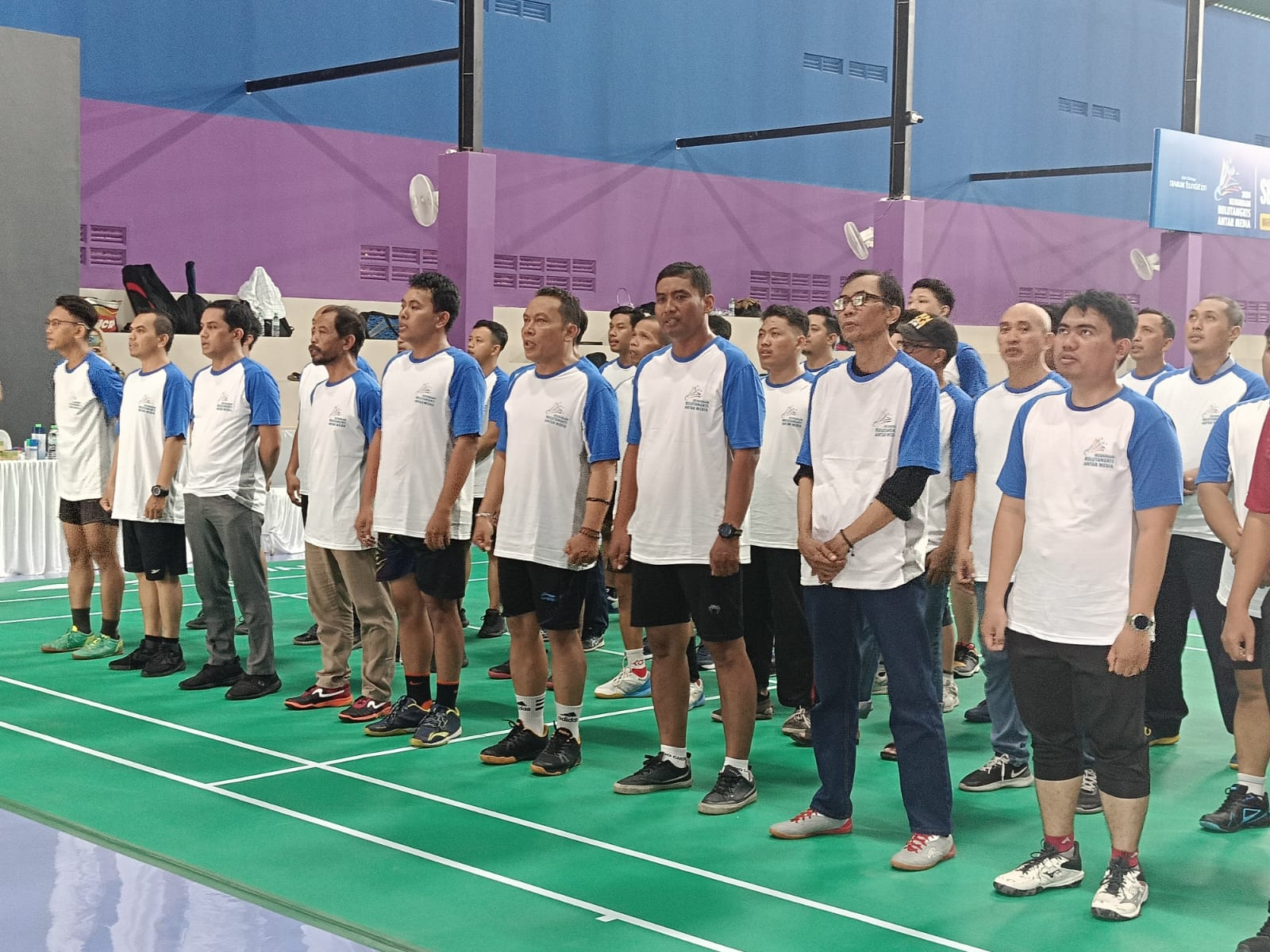 134 Peserta Ramaikan Kejuaraan Bulutangkis Antar Media 2024 Zona Timur ...