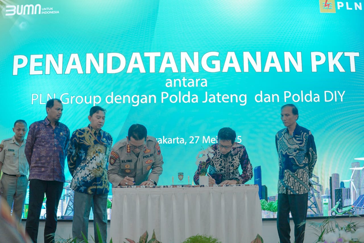 PLN Bersama POLDA JATENG dan POLDA DIY Teken PKT Perkuat Pengamanan ...